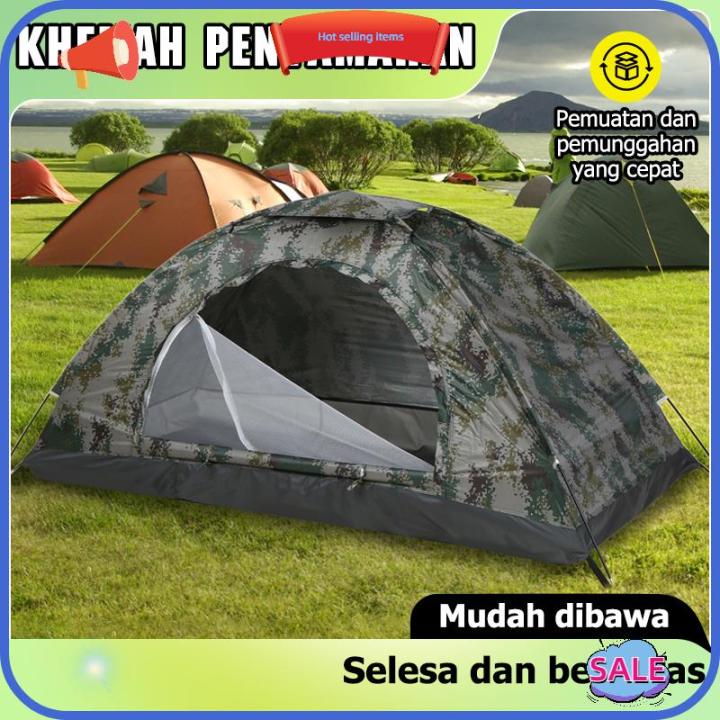 ⭐ ⭐READY STOCK⭐ ⭐ Khemah Camping 1 Persons 2-3 Persons Camping Tent ...