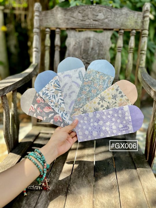 Sét 6 bao lì xì Gác xép cao cấp GX006 Tết 2024 - Mẫu thiết kế | Lazada.vn