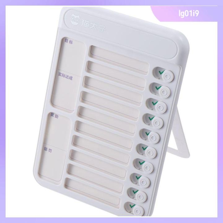 LG01I9 Plastic Checklist Board Organize To Do List Check List Memo ...