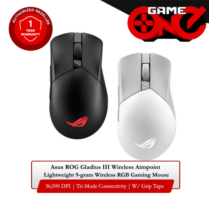 Asus ROG Gladius III Wireless Aimpoint Gaming Mouse | Lazada PH