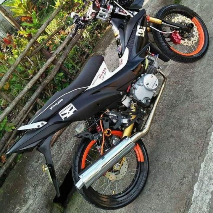 Honda Rs/Xrm 110 carb Stainless Big Elbow w/Daeng&Charama emblem ...