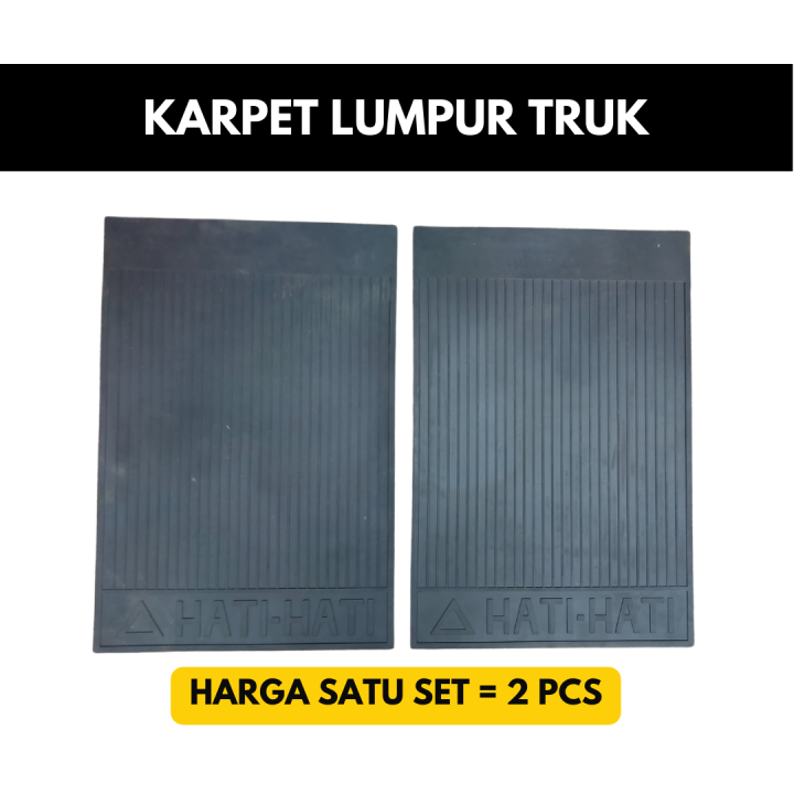 (UNTUK SEMUA JENIS MOBIL TRUK) Karpet Pelindung Lumpur Roda Ban ...
