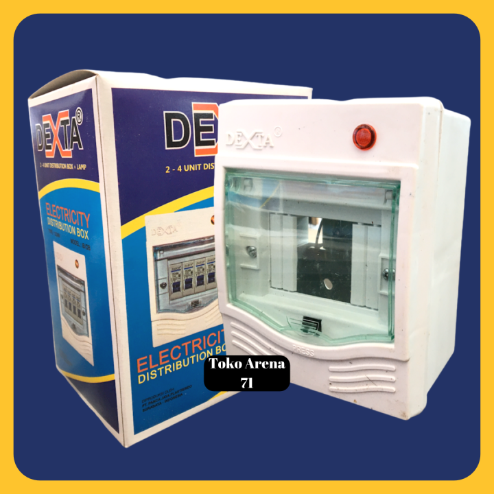 Box mcb 2-4 phase group grup outbow dexta OB Tempel IB Tanam + Lampu ...