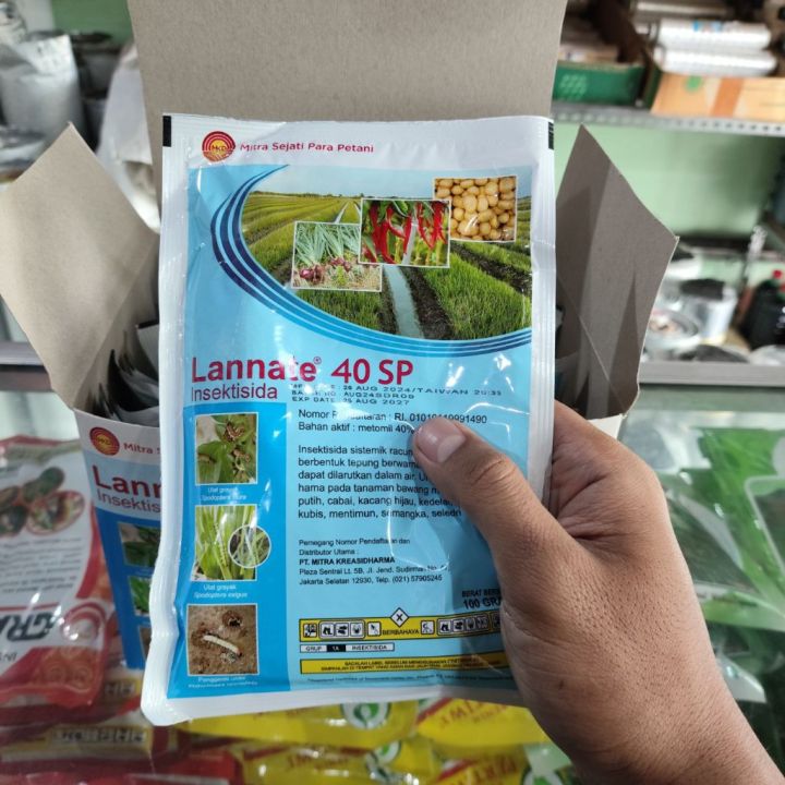 LANNATE 40 SP - 100 gram | Insektisida Pengendali Hama | Lazada Indonesia