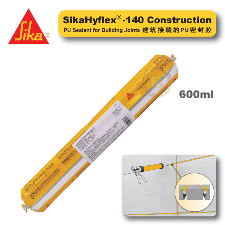 SIKA SikaHyflex -140 Construction -PU Sealant for Building Joints ...
