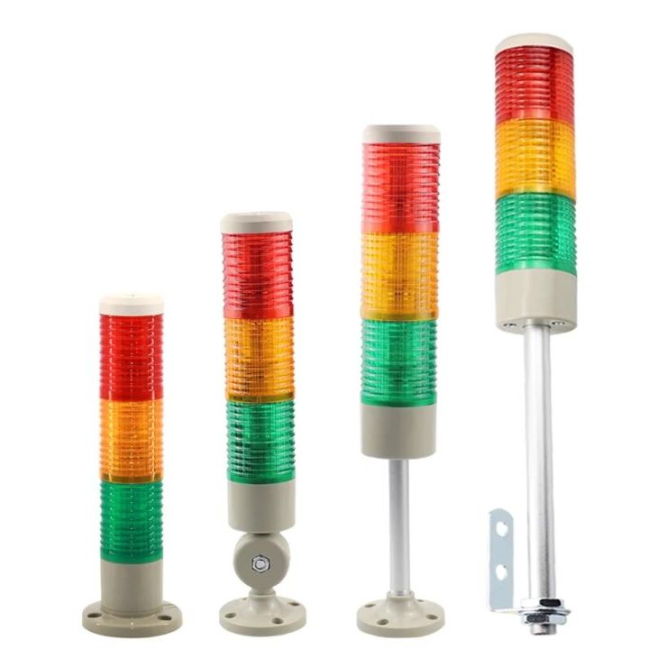 LED lamps 12V 24V 220V Safety Stack Lamp Flash Industrial Tower Signal ...