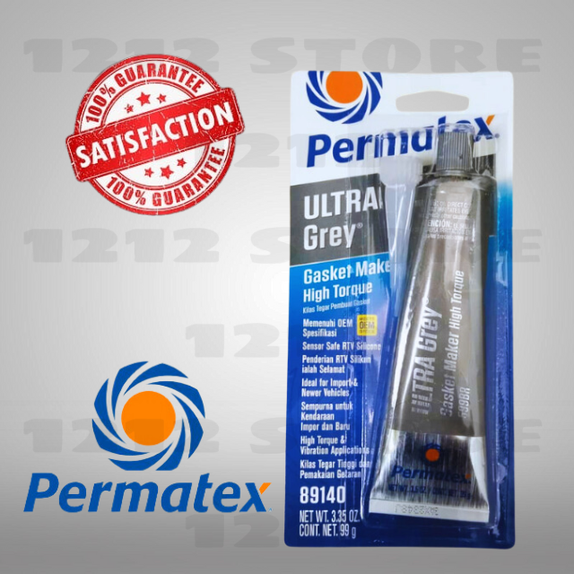 🇲🇾HOT SALES🔥 PERMATEX SILICON ULTRA GREY GASKET GUM MAXIMUM TORQUE ...