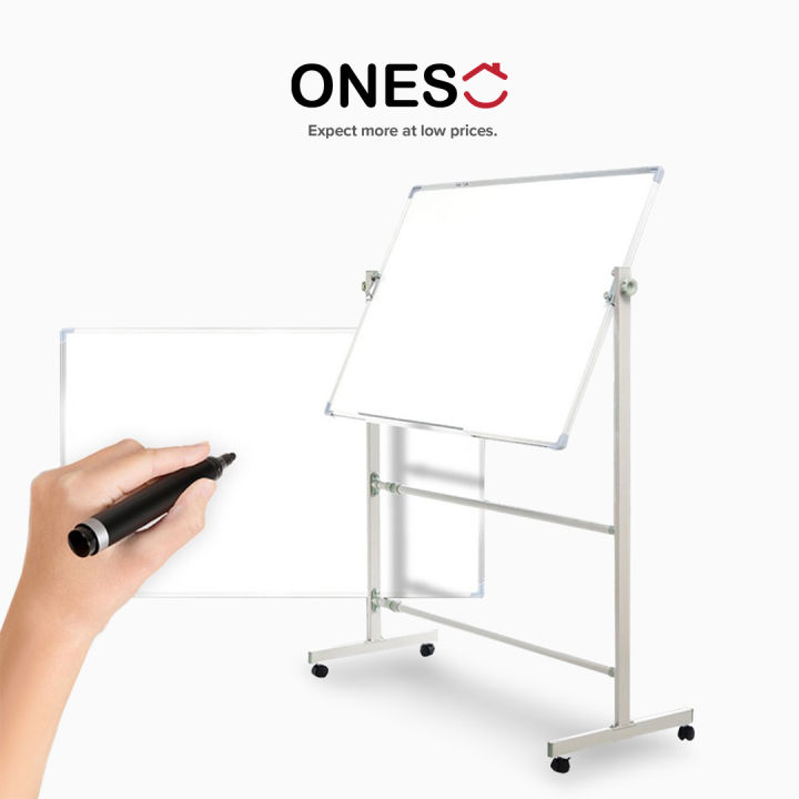 (ONES) Standing Magnetic Movable White Board - WhiteBoard / Bulleting ...