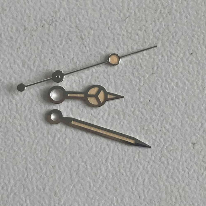 Watch Hands Green Luminous Three Pointers Needles for NH35/36 8215 ...