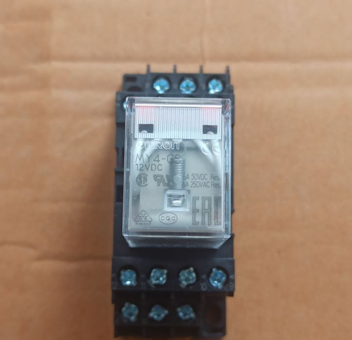 Relay+socket omron 14pin 12vdc my4-gs 12vdc+pyf-14 original | Lazada ...