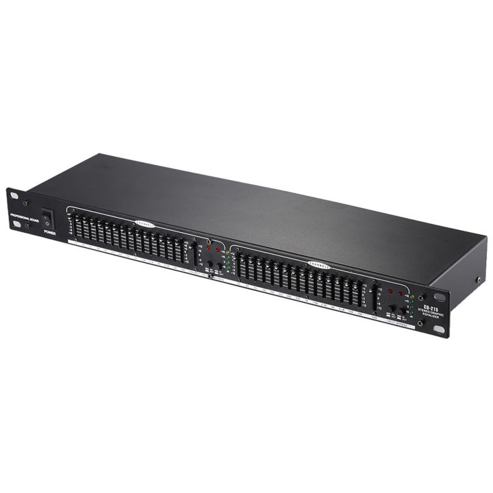 EQ-215 Dual Channel 15-Band Equalizer 1U Rack Mount | Lazada PH