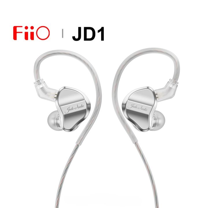 FiiO JD1หูฟังหูฟังมอนิเตอร์ไดรฟ์เวอร์ไดนามิกชุดหูฟังสเตอริโอเบส HIFI ...