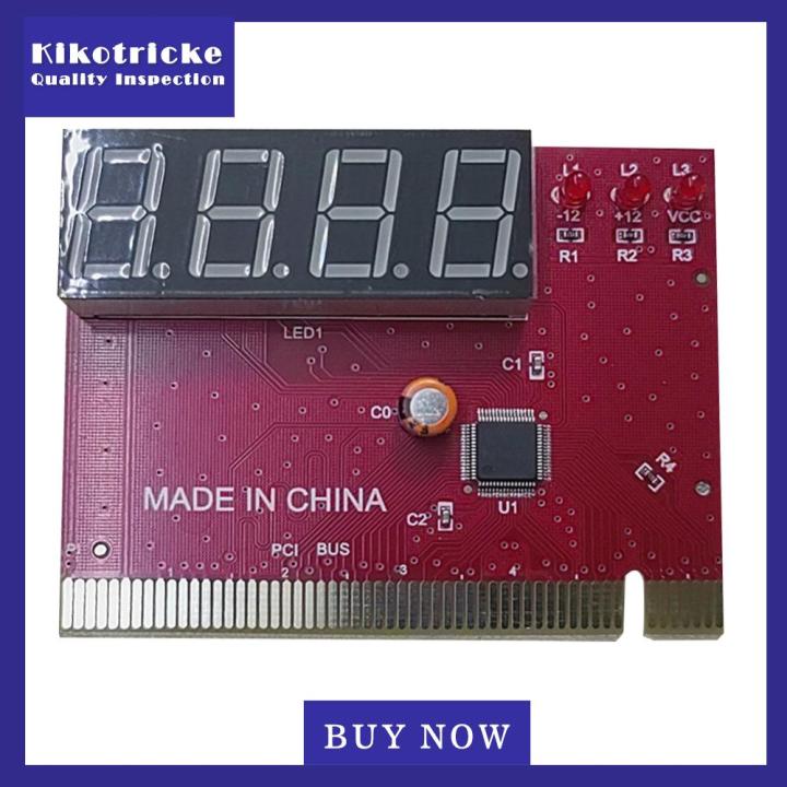 PC 4-digit Code Mainboard Motherboard Diagnostic Analyzer Tester PCI ...
