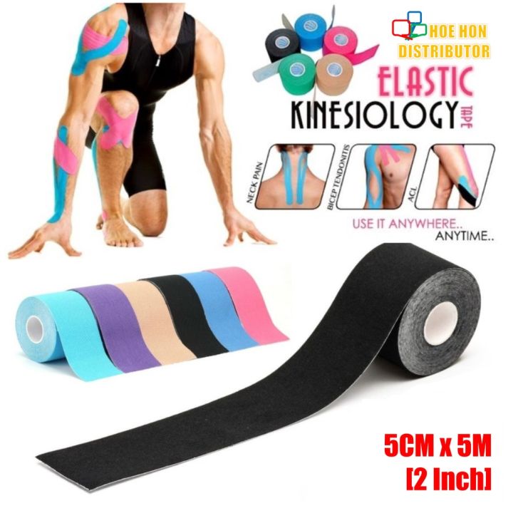Kinesiology Muscle Tape Sport Injury Bandage Support Muscle Relief ...