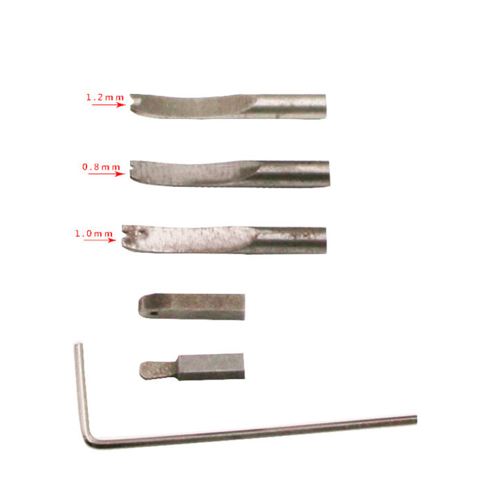 7 In 1 Sewing Groover Set Adjustable Sewing Groover Set Swappable Bits ...