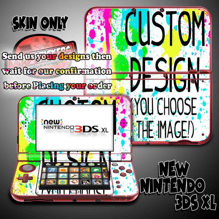 New Nintendo 3ds XL Customized Skin by Odd Stickers | Lazada PH