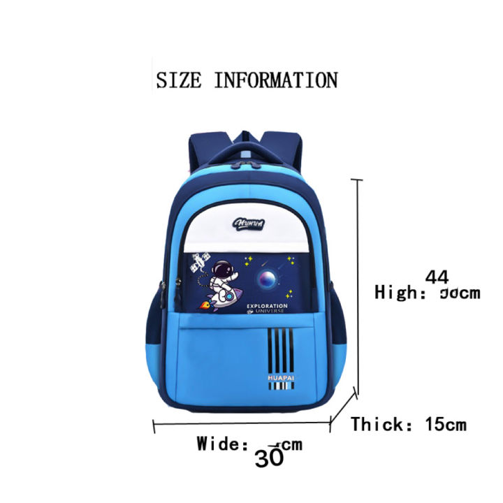THANKS99 SHOP#4020 Stylish canvas 17inch backpack for KIDS features 3D ...