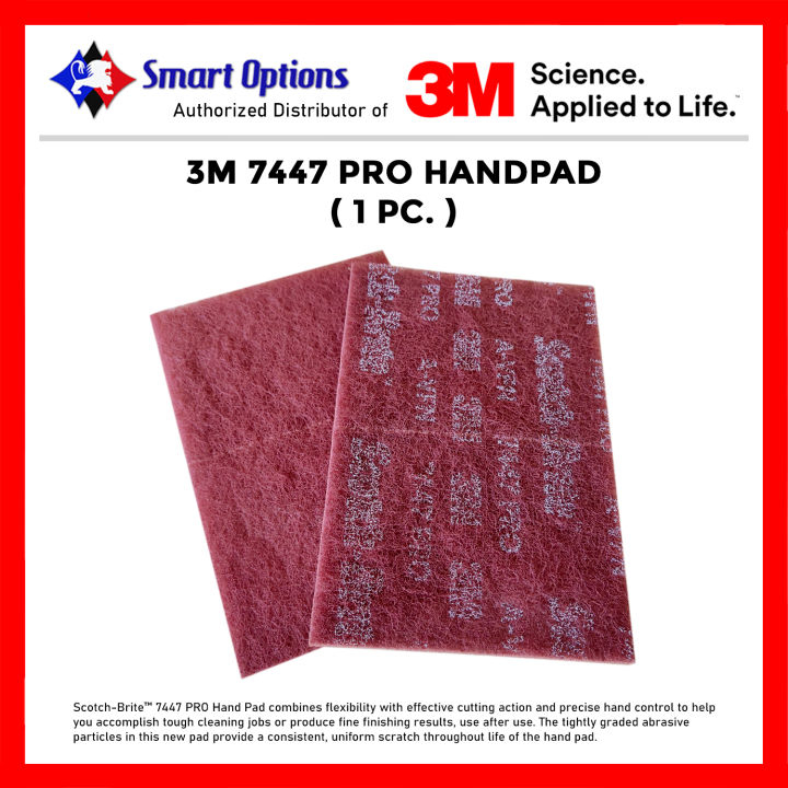 Scotch Brite 3M Scotch-Brite Hand Pad 7447 158mmx224mm 20 Pack 5303 A ...