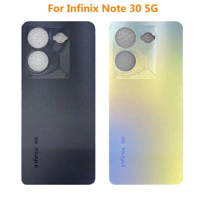 สำหรับ Infinix Note 30 5G อะไหล่ฝาหลังประตูฝาครอบแบตเตอรี่ | Lazada.co.th