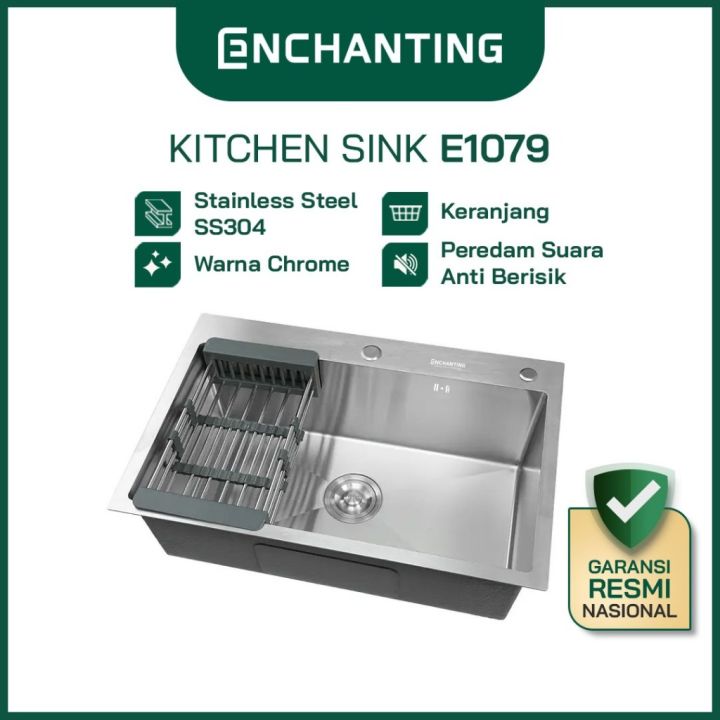 Bak Cuci Piring Stainless Europe Enchanting E1079 | Lazada Indonesia