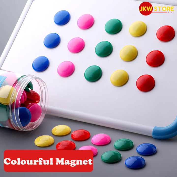 30mm Colorful Magnet Button Whiteboard Magnet Fridge Office and School ...