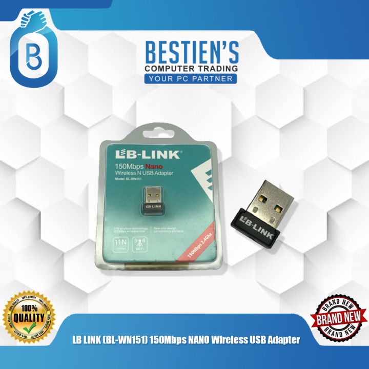 LB LINK (BL-WN151) 150Mbps NANO Wireless USB Adapter | Lazada PH