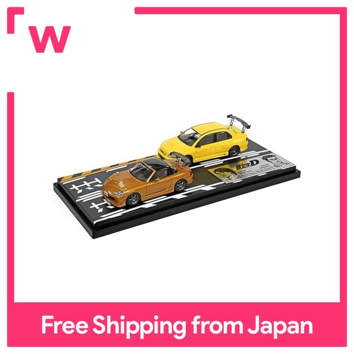 INTERALLIED MODELER'S 1/64 Initial D Set Vol.6 Satoshi Omiya Roadster ...