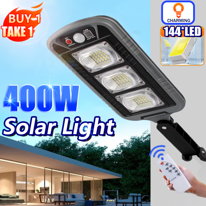 Free Shipping Fee 】Solar street light integration lights 400W outdoor ...