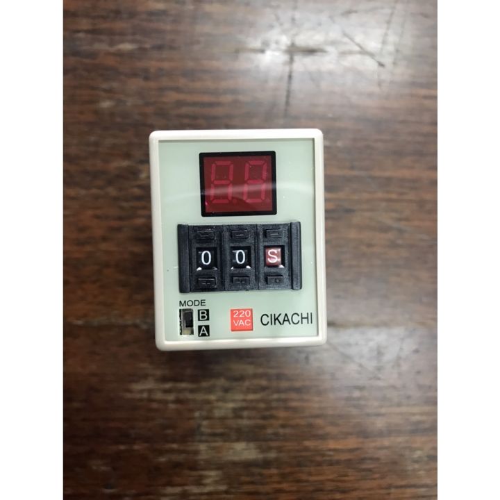 Digital Timer AH3D-DM 220VAC Cikachi แถม Socket Cikachi 1ชิ้น | Lazada ...