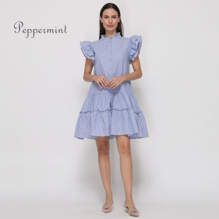 Peppermint Woman Ginny Dress (Light Blue) | Lazada PH