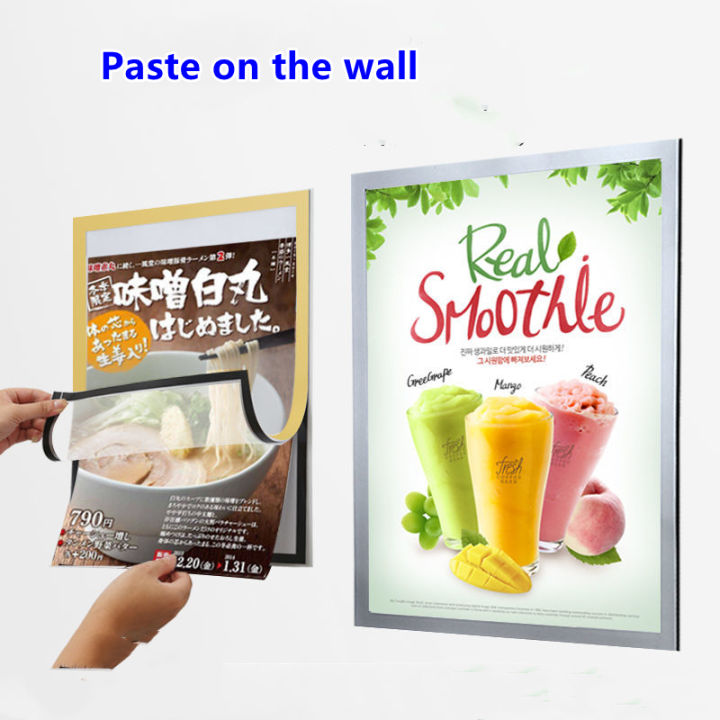 Magnetic photo frame, commercial license, wall poster frame ...