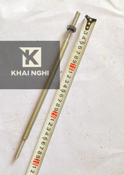 Trục ren Inox 304 phi 12 mm dài 300mm ren 2 đầu trục M10x1.5 mỗi đoạn ...