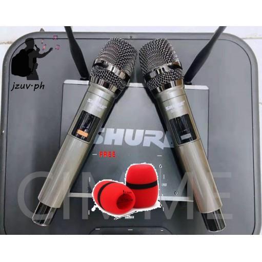 With Foam SHURE SG-900 SG-8000 Newest wireless microphone with charging ...