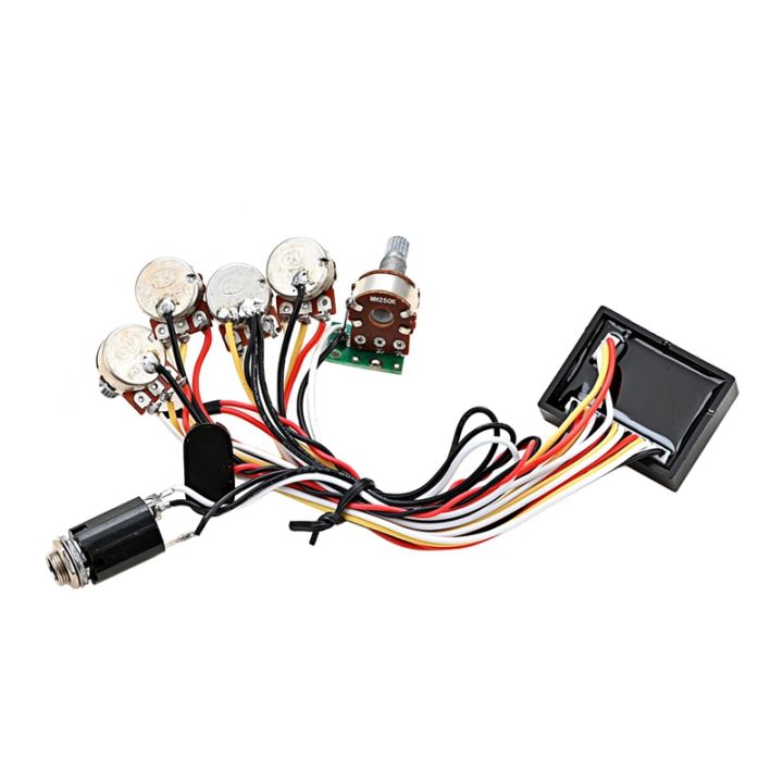 Bass 3 Band Active & Passive EQ Equalizer Preamp Circuit for Bass ...