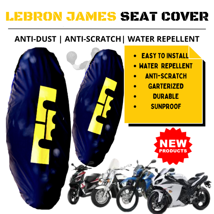 Motorcycle Seat Cover for RAIDER 150 CARB - Lebron GOLD / BLACK ...