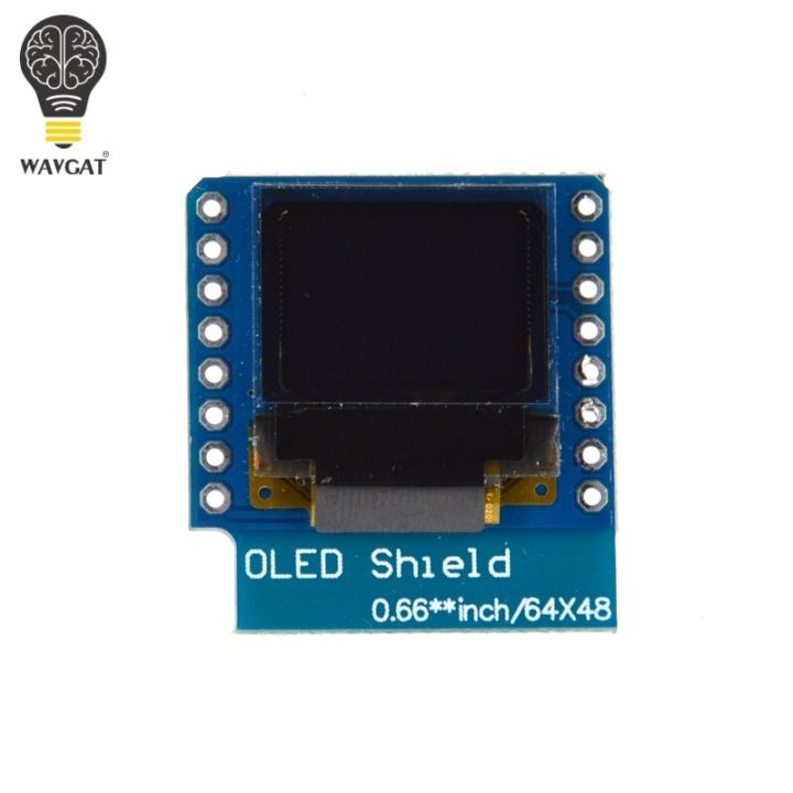 Esp32 Minikit Oled Shield For Wavgat D1 Mini 0.66" Inch 64x48 Iic I2c | Lazada PH