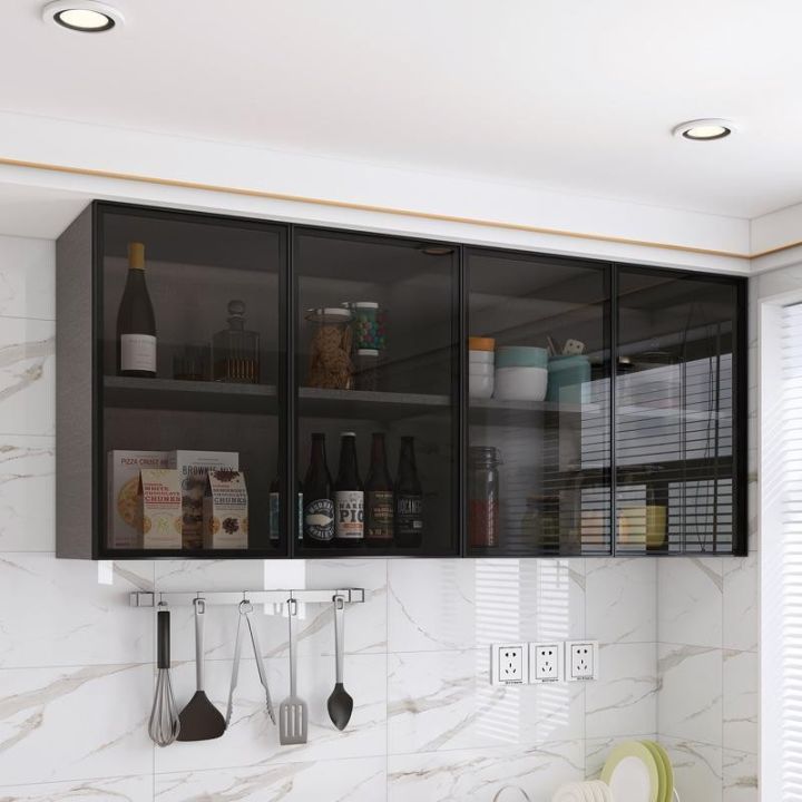 Kitchen Hanging Almari Dapur Murah Storage Cupboard Wall Cabinet | Lazada