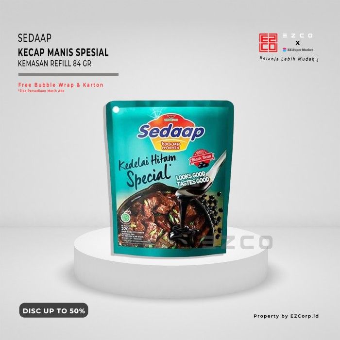 SEDAAP KECAP MANIS SPECIAL KEMASAN REFILL POUCH 84 GRAM | Lazada Indonesia