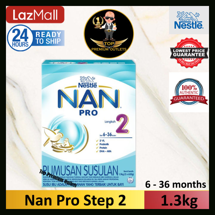 Nestle Nan Pro Step 2 (2'-FL) (1.3kg) Exp: 05/2023 | Lazada
