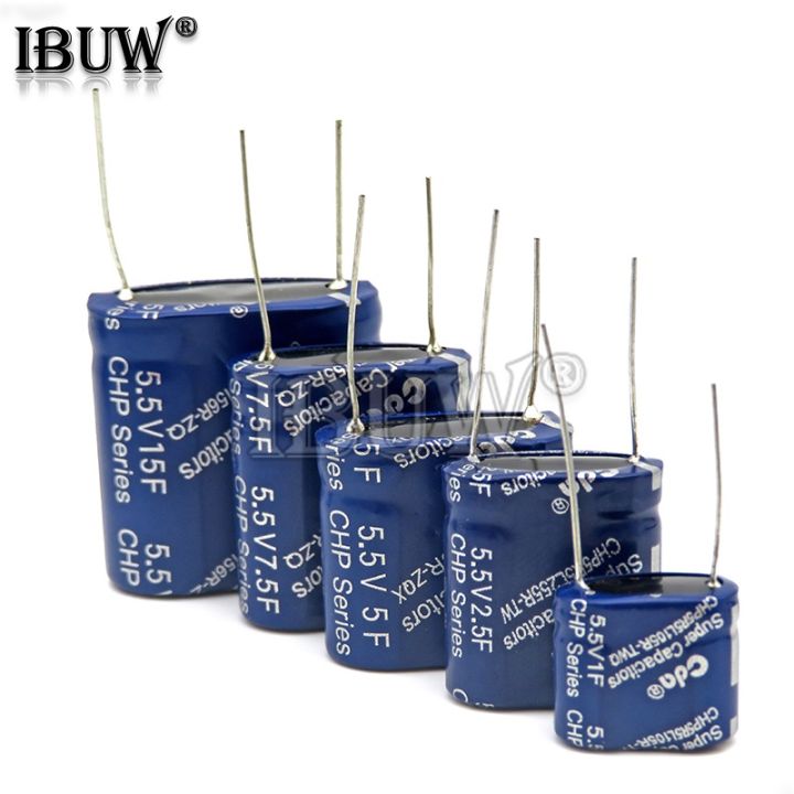 1PCS Super capacitor farad capacitor combination type 5.5V 0.5F 1F 2F 3.5F 4F 5F 7.5F 10F 15F ...