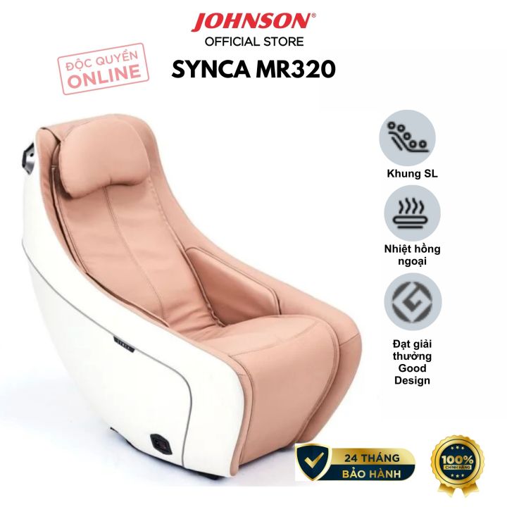 Ghế Massage Nhật Bản SYNCA CirC MR320 khung SL track giúp giảm đau nhức mệt mỏi thiết kế nhỏ gọn ...