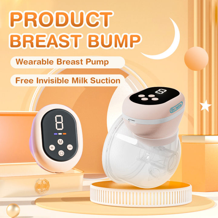 Dr.isla Electric Breast Pumps Portable Hands Free Wearable Breast Pump Silent Comfort Breast ...