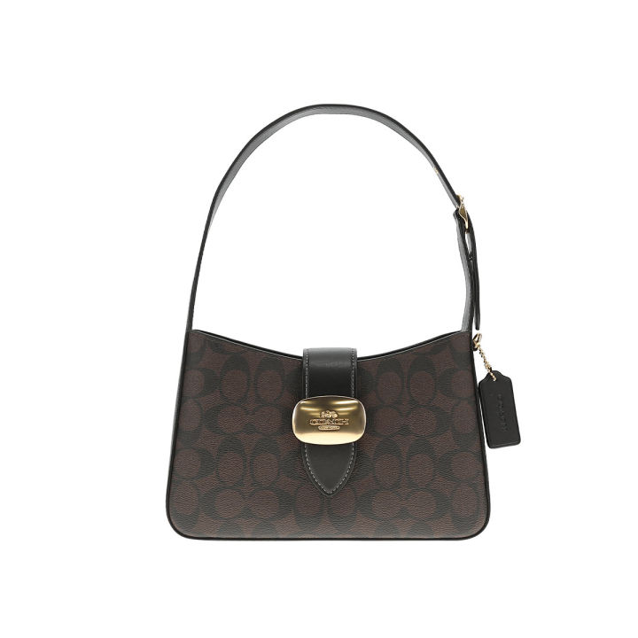 COACH Women's Letter Printed Shoulder Bag Underarm Bag | Lazada PH