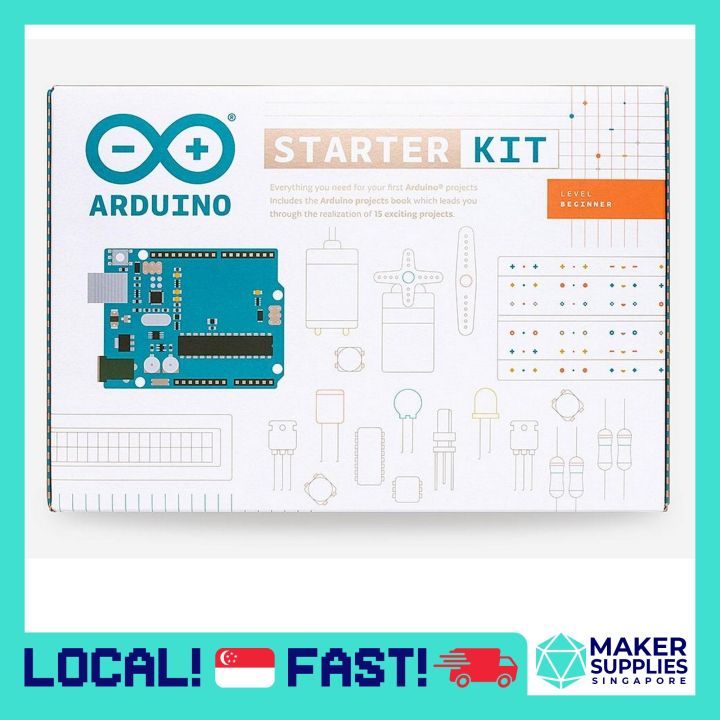 Arduino Starter Kit - Official English K000007 | Lazada Singapore