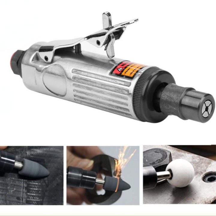 Multifunction 1/4" Pneumatic Die Grinder Air Angle Grinding Engraving ...
