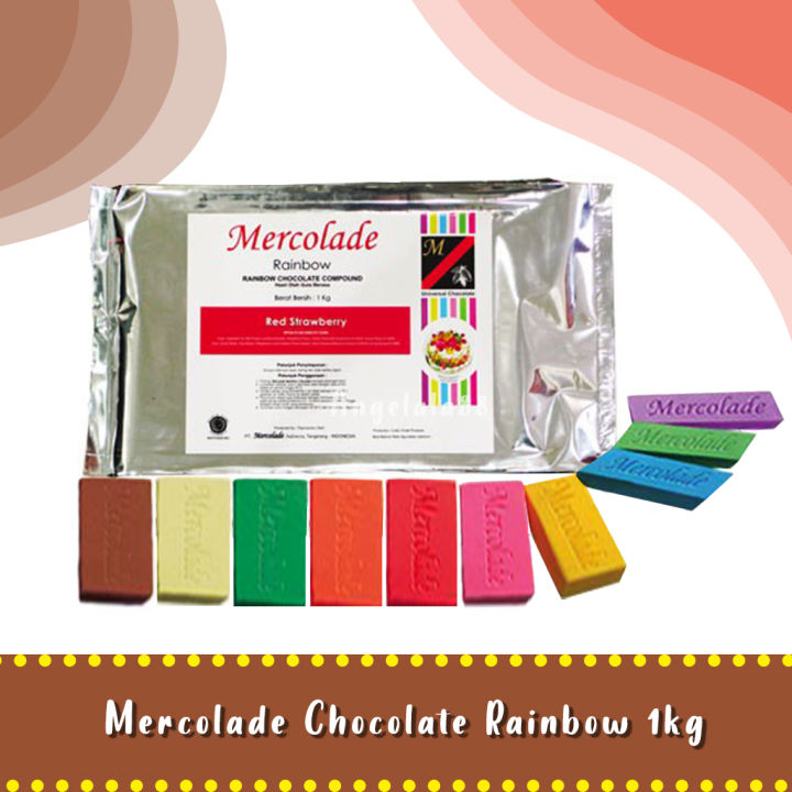 MERCOLADE Chocolate Compound All Variant - pack 1 kg | Lazada Indonesia