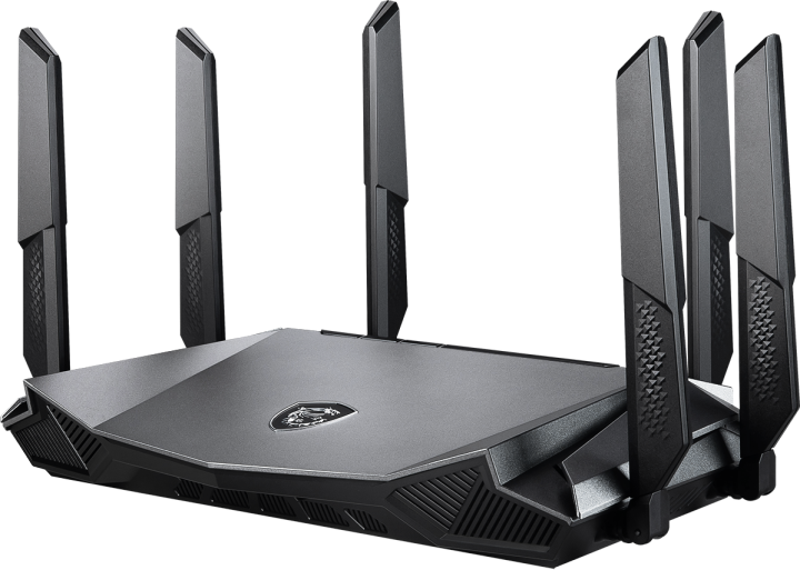 MSI Router (GRAX66) Wireless AX6600 Tri-Band Gigabit Wi-Fi 6 (NW2 ...