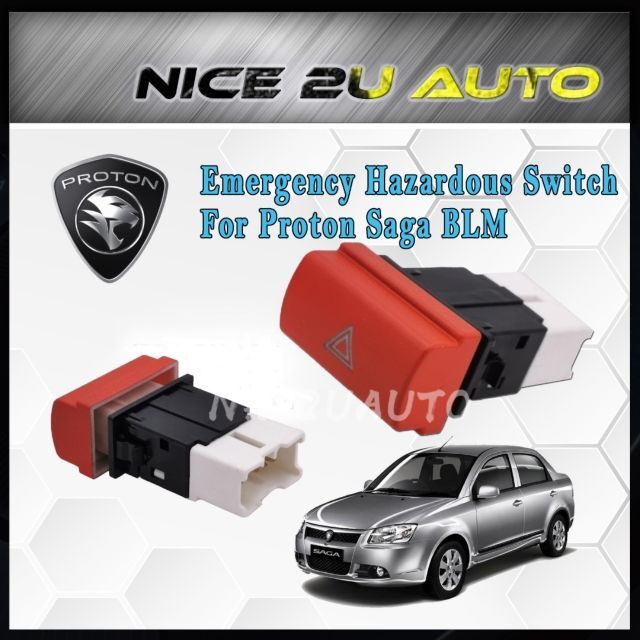 Proton Saga BLM Hazard / Emergency / Double Signal Switch | Lazada