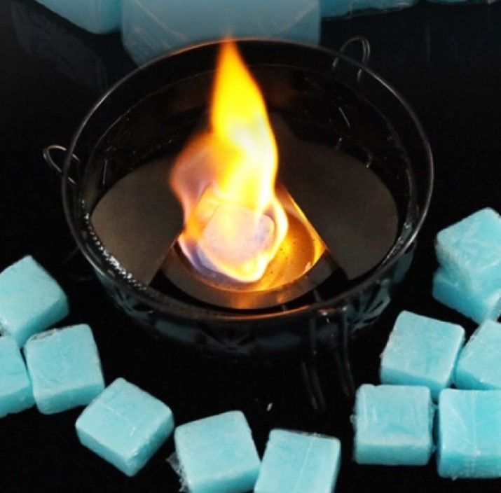 Solid Fuel Alcohol Tablet Outdoor Camping Cooking Fire Starter Stone ...