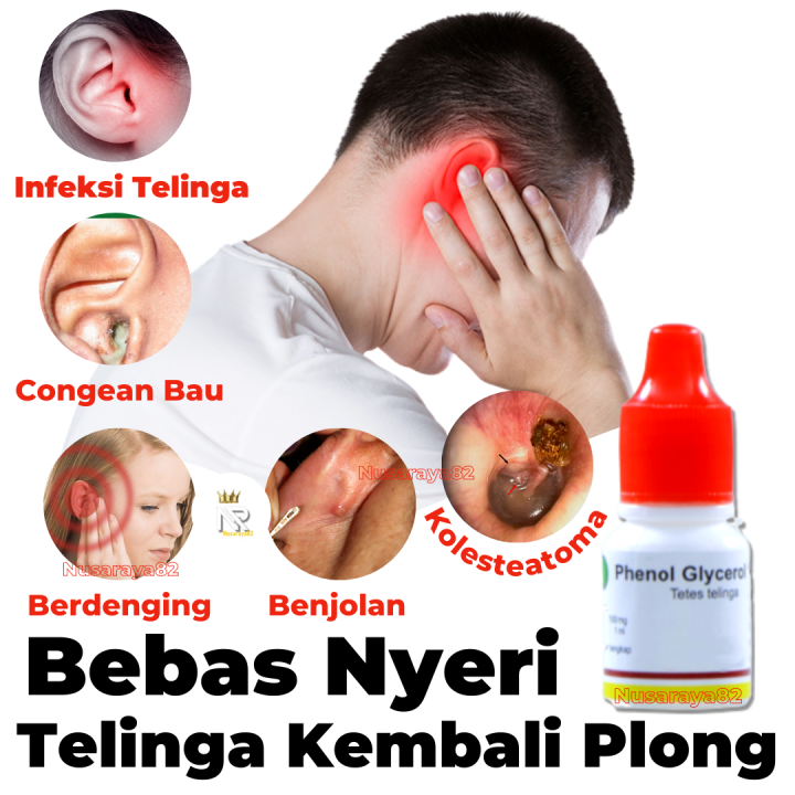 Obat Tetes Telinga Kotoran Keras Kuping Infeksi Berdengung Tersumbat ...